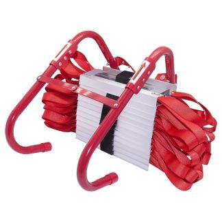 Fire Escape Ladders Aluminium and Rope plus Glass Breakers