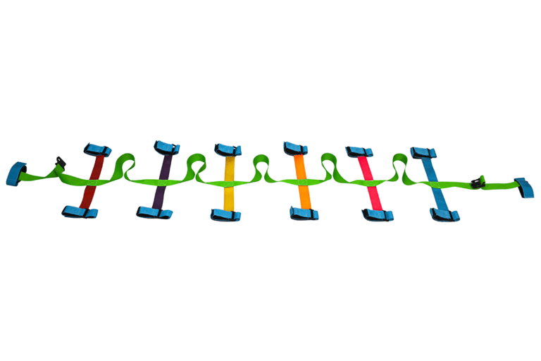 Strap n Go childcare evacuation rope with Valcro wrist straps