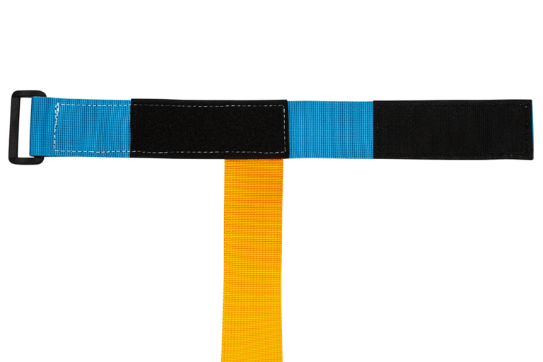 Strap n Go childcare evacuation rope with Valcro wrist straps